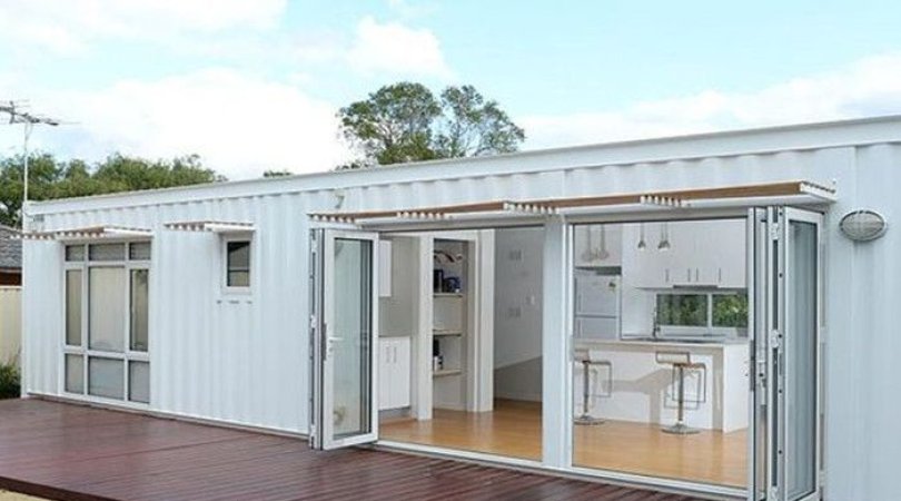 Modified Shipping Container House Modified Shipping Container House